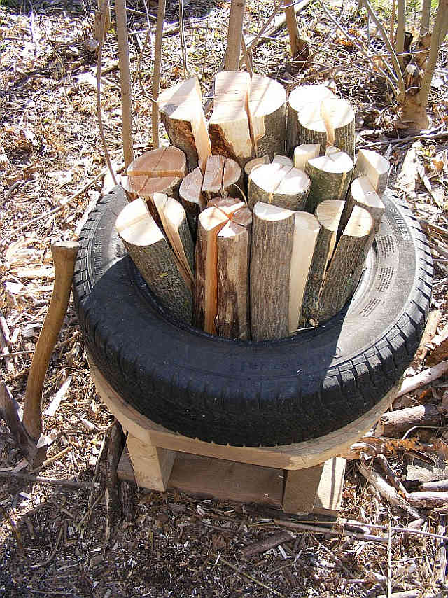 How to cut firewood from felled trees safely and easily